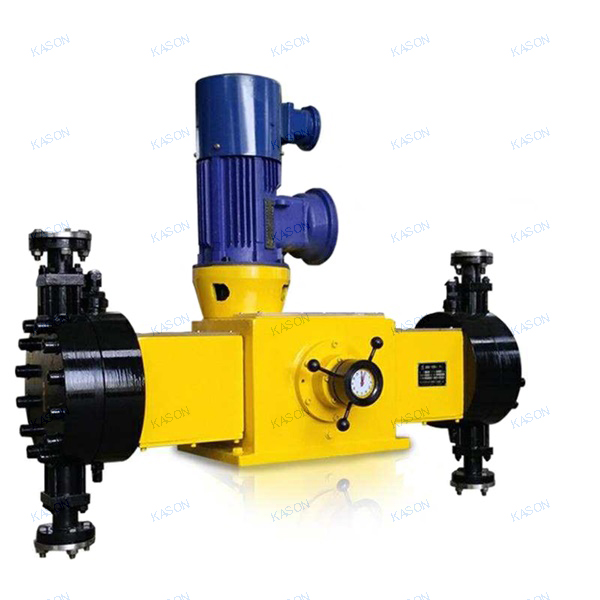 Double-head hydraulic diaphragm metering pump dozing pump