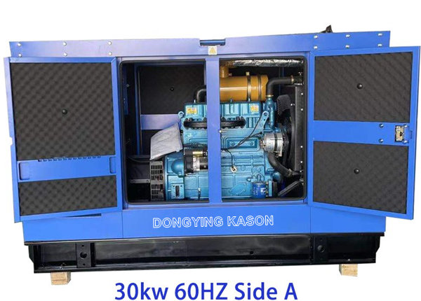 Single/three-phase 50/60hz auto silent box type generator set