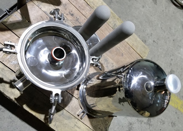 Flip Titanium Rod Filter machine for liquid-solid separation